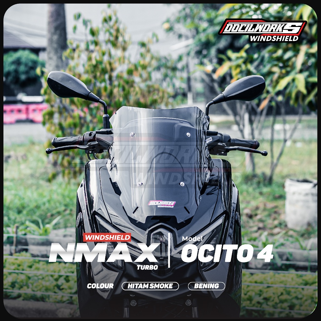 Jual Docilworks - Visor Windshield OCITO 4 Nmax TURBO NEO NEO S ...