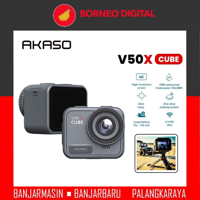 Jual Akaso V50X Cube 4K Action Cam Akaso V50 X CUBE Action Camera | Shopee Indonesia