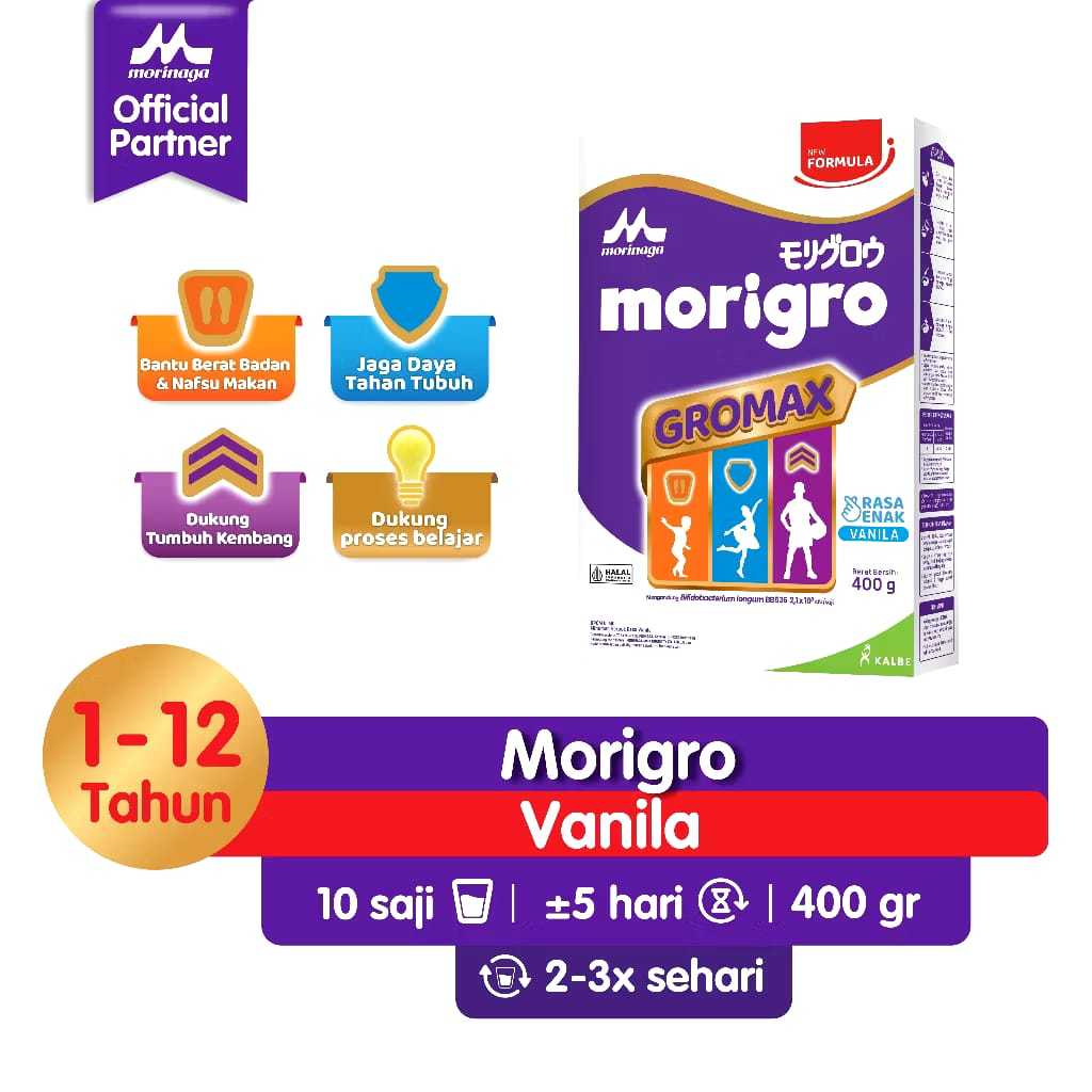 Jual GPS - Susu Morigro Growmax 200gr, 400gr, 800gr / Morinaga Mori Gro ...