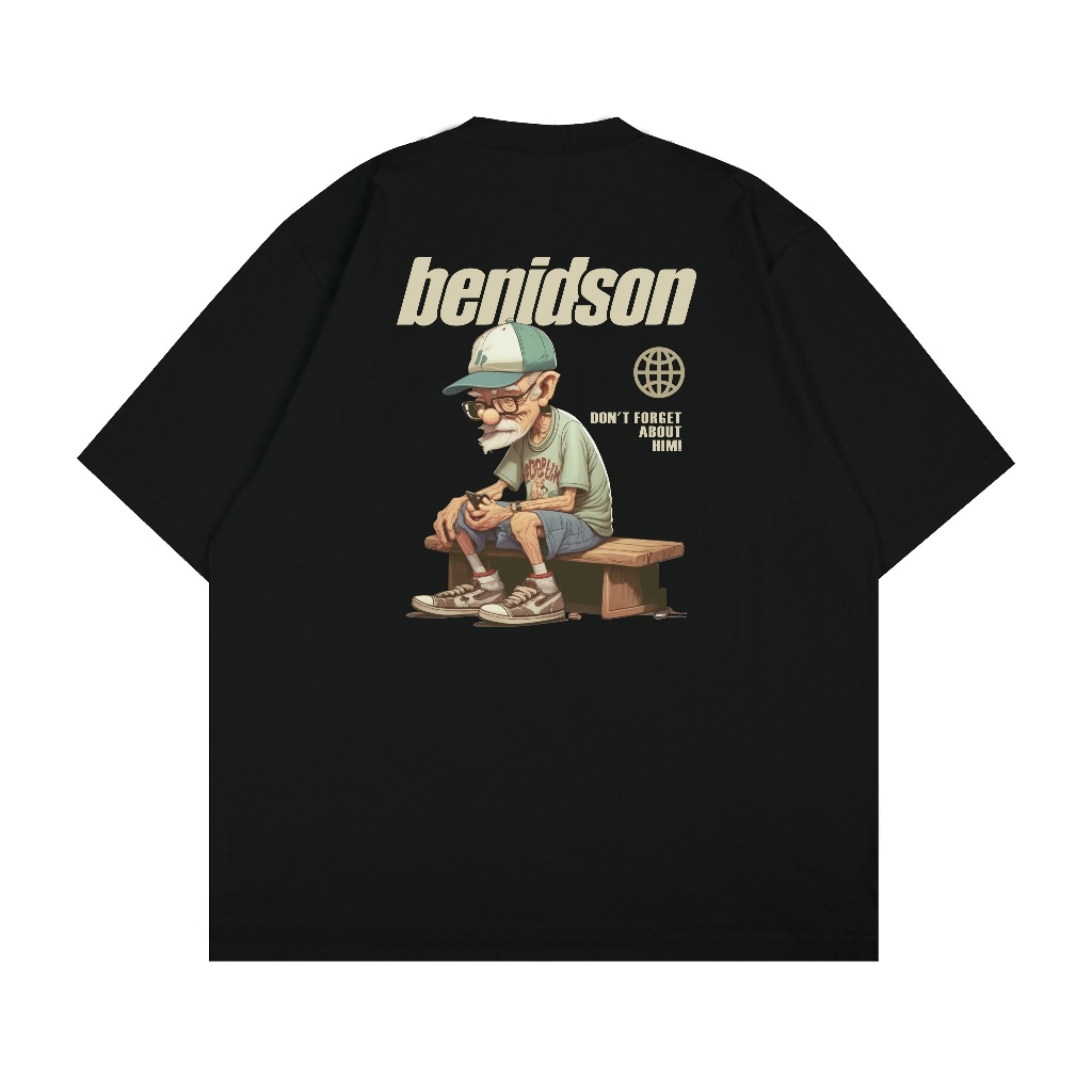 Jual BENIDSON Oversized Tshirt Your Father | Shopee Indonesia