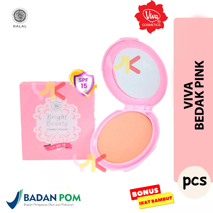 Jual Viva Bright Beauty Compact Powder with SPF 15 (tersedia 3 varian ...