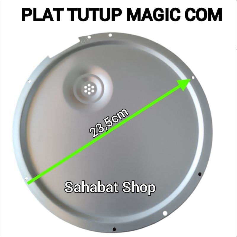 Jual PLAT TUTUP MAGIC COM / PIRINGAN ALUMINIUM RICE COOKER UNIVERSAL ...