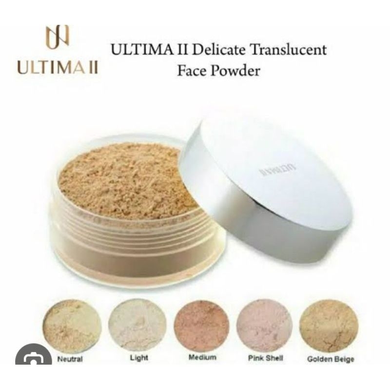 Jual ULTIMA || DELICATE FACE POWDER 43 GR/24 GR | Shopee Indonesia