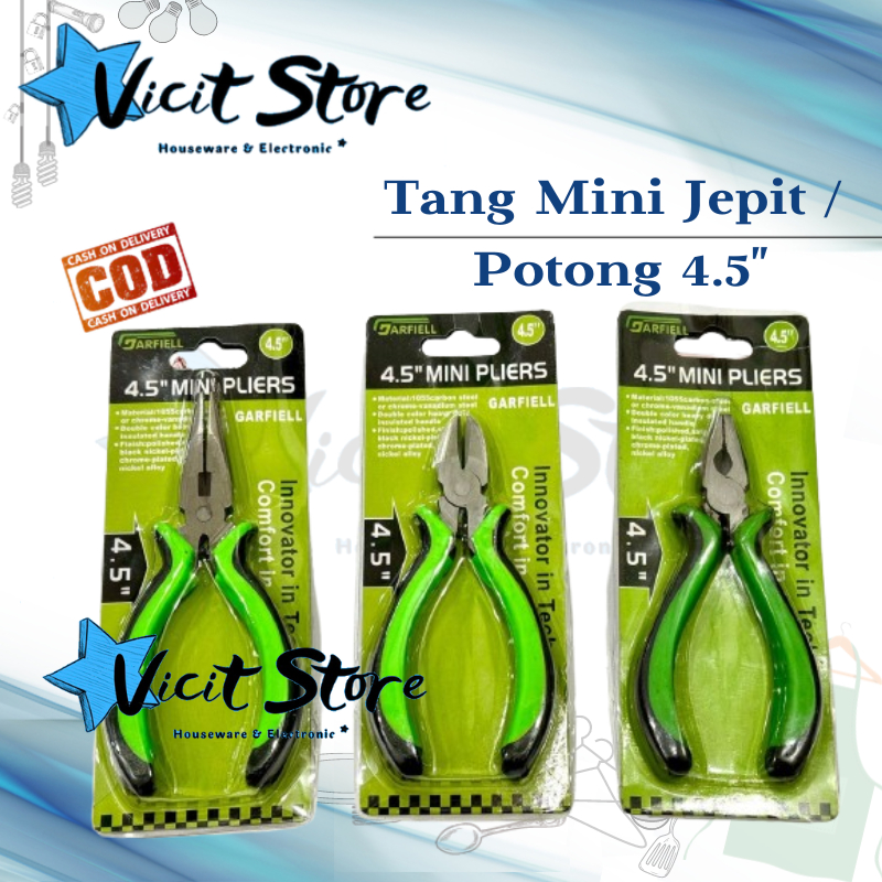 Jual Garfiell Tang Mini 4.5" Potong Lancip Kombinasi High Quality ...