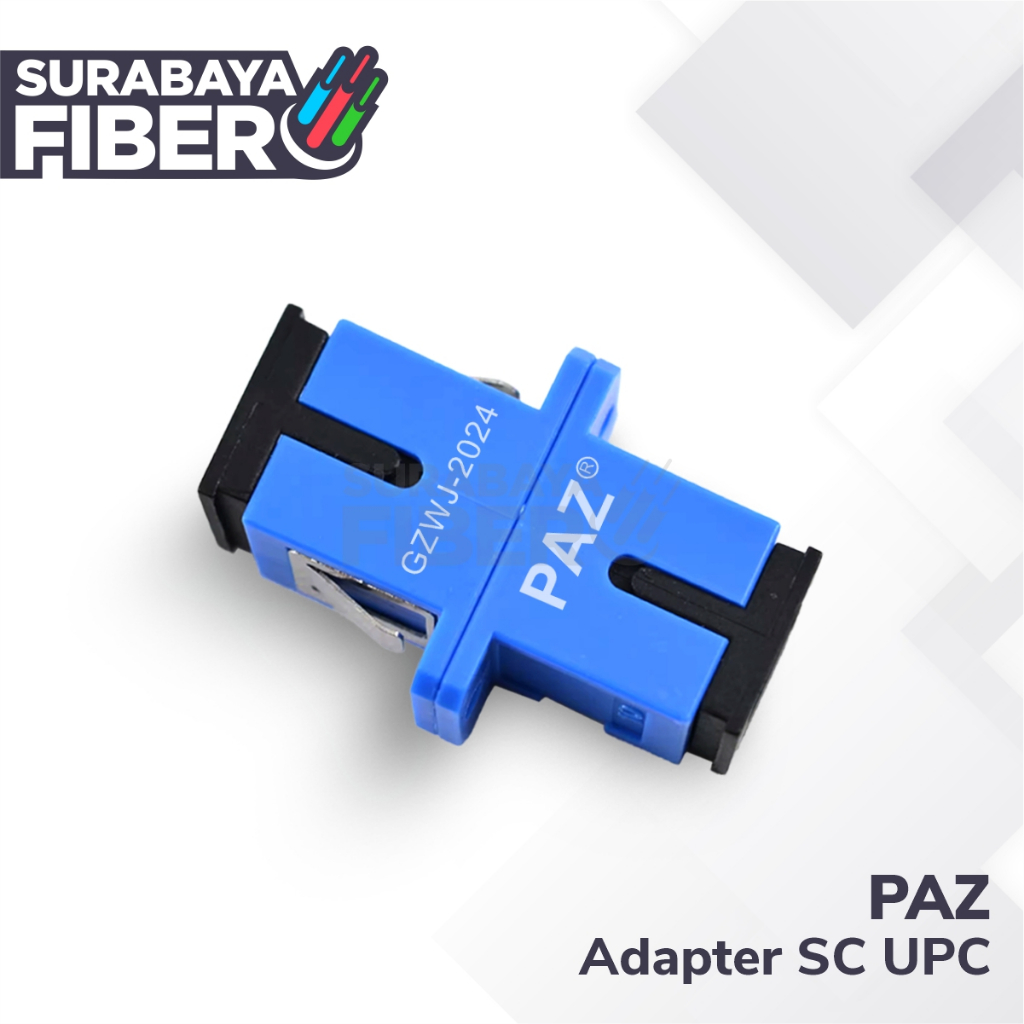 Jual [𝐏𝐑𝐎𝐌𝐎] PAZ Adapter SC UPC Original - Barel adaptor PAZ ...
