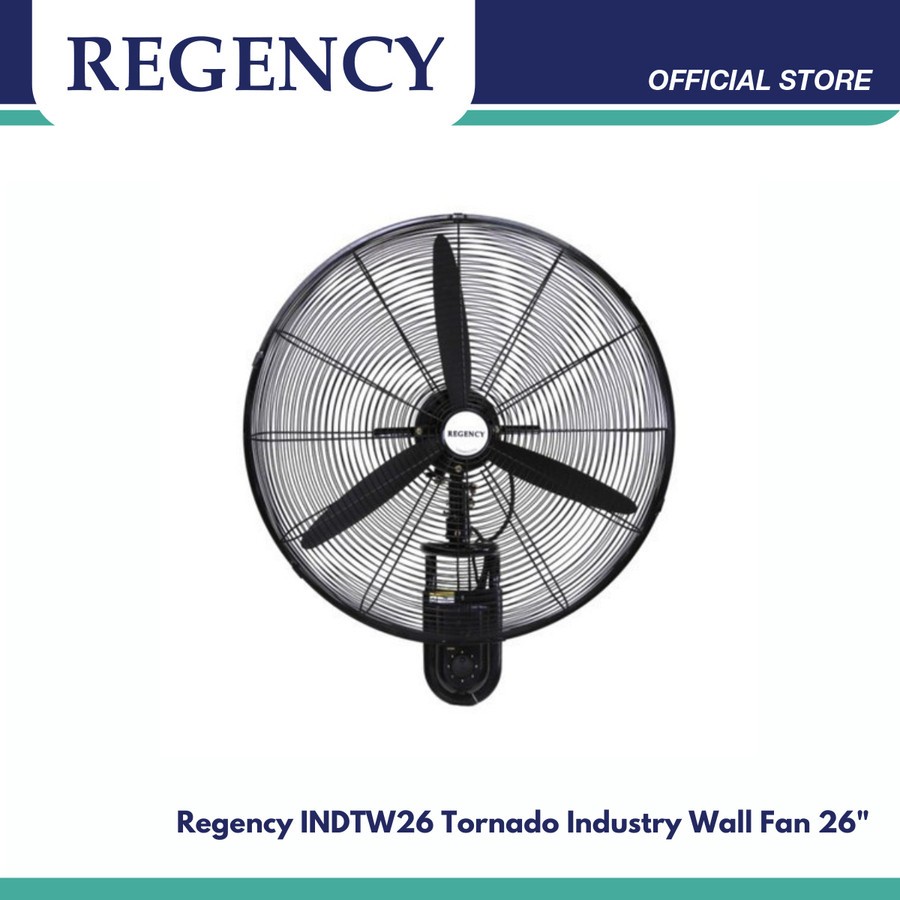 Jual REGENCY Kipas Angin Tornado Industry Wall Fan 20 Inch INDTW20 ...