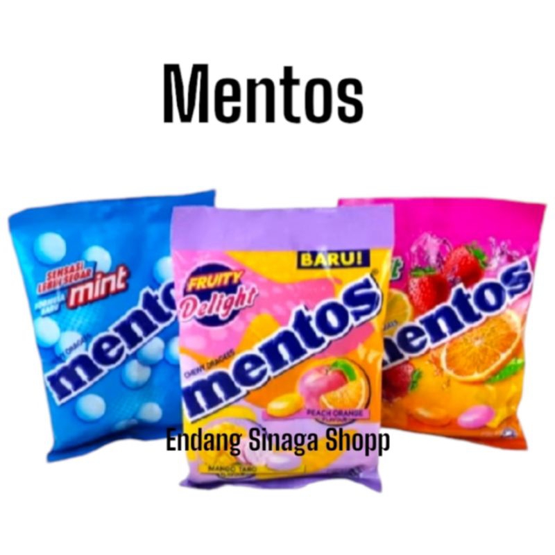 Jual PERMEN MENTOS PER PACK ISI 50 PCS | Shopee Indonesia