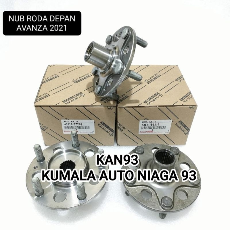 Jual NUB NAP RODA DEPAN TOYOTA AVANZA 2021 RAIZE ORIGINAL 43511-BZ210 ...