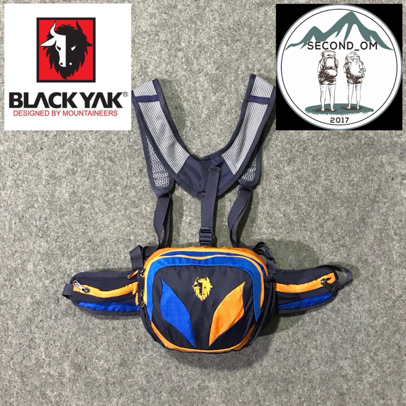 Jual bodypack blackyak tas summit tas gowes tas trail run | Shopee ...