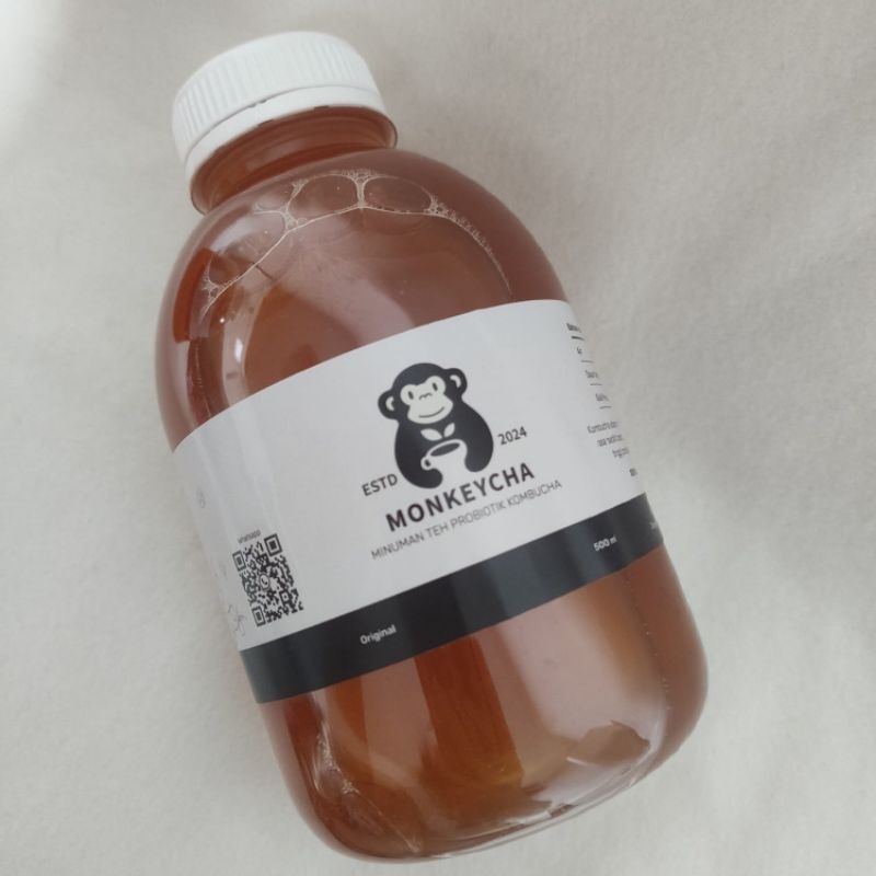 Jual Kombucha Monkeycha 500ml | Shopee Indonesia
