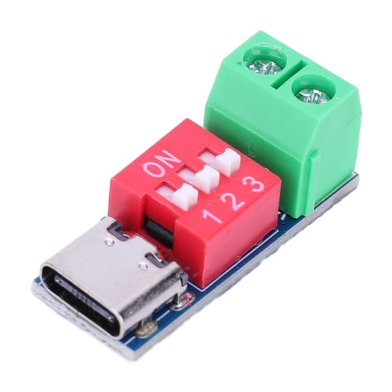 Jual PDSink QC PD Decoy Modul Trigger 5V 9V 12V 15V 20V 100W | Shopee ...
