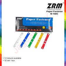Jual ZRM - PLASTIK PENGIKAT KERTAS / PAPER FASTENER / ACCO PLASTIK ZRM ...