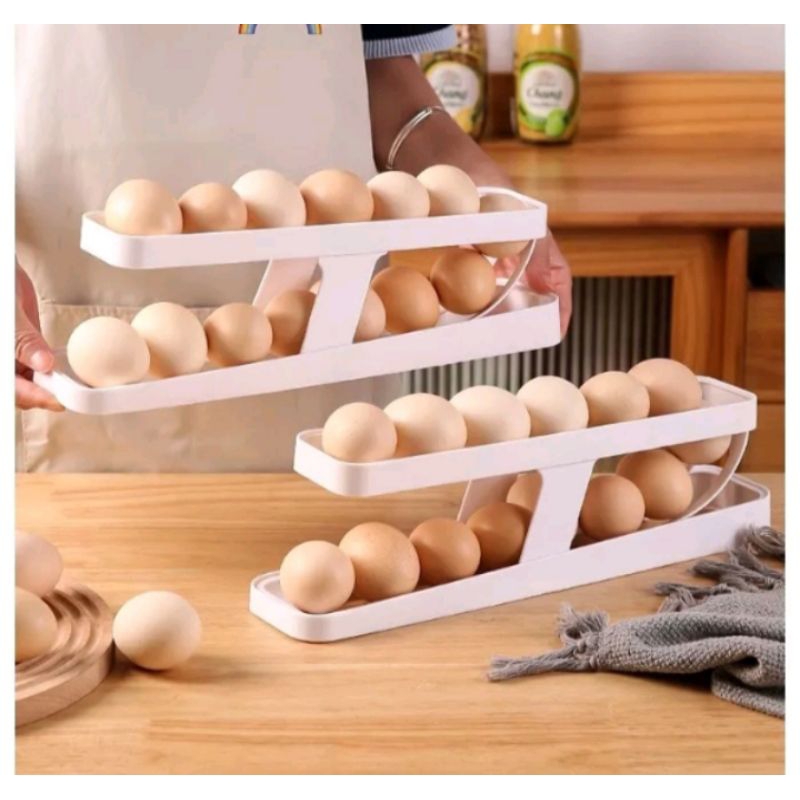 Jual Rak Telur Tingkat Egg Tray/Tempat Penyimpanan Telur Model Tingkat ...