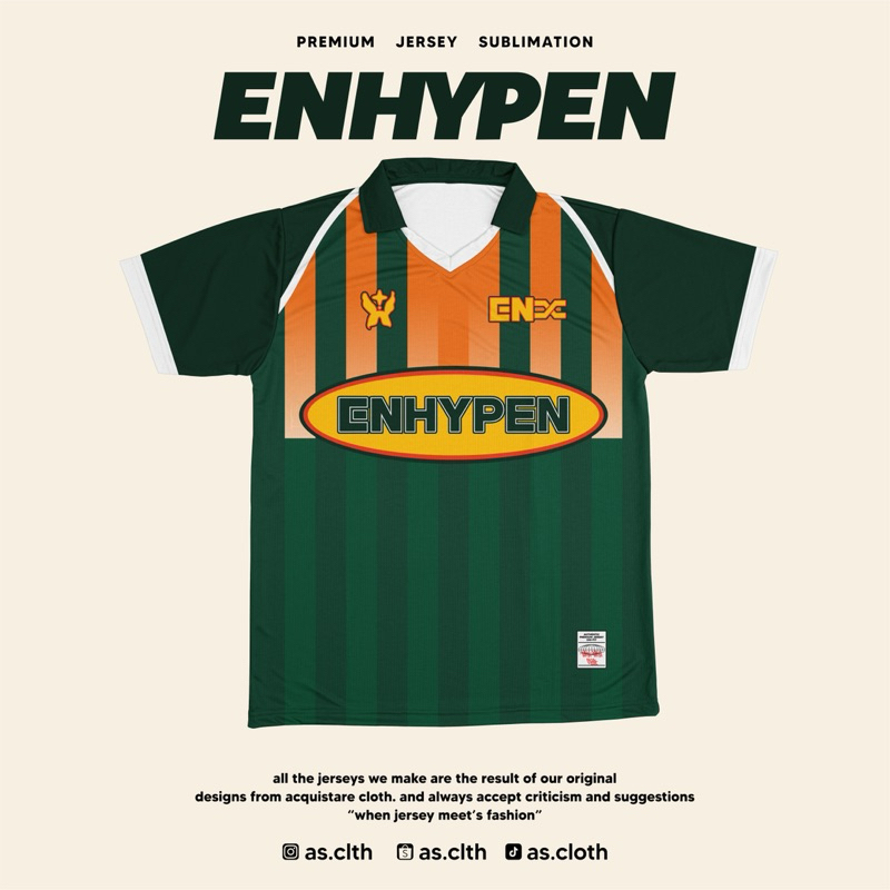 Jual ENHYPEN UNOFFICIAL JERSEY | Shopee Indonesia