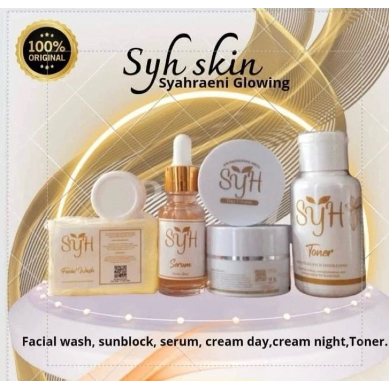 Jual SYH SKIN PAKET LENGKAP BPOM/SYH SKIN ORIGINAL | Shopee Indonesia