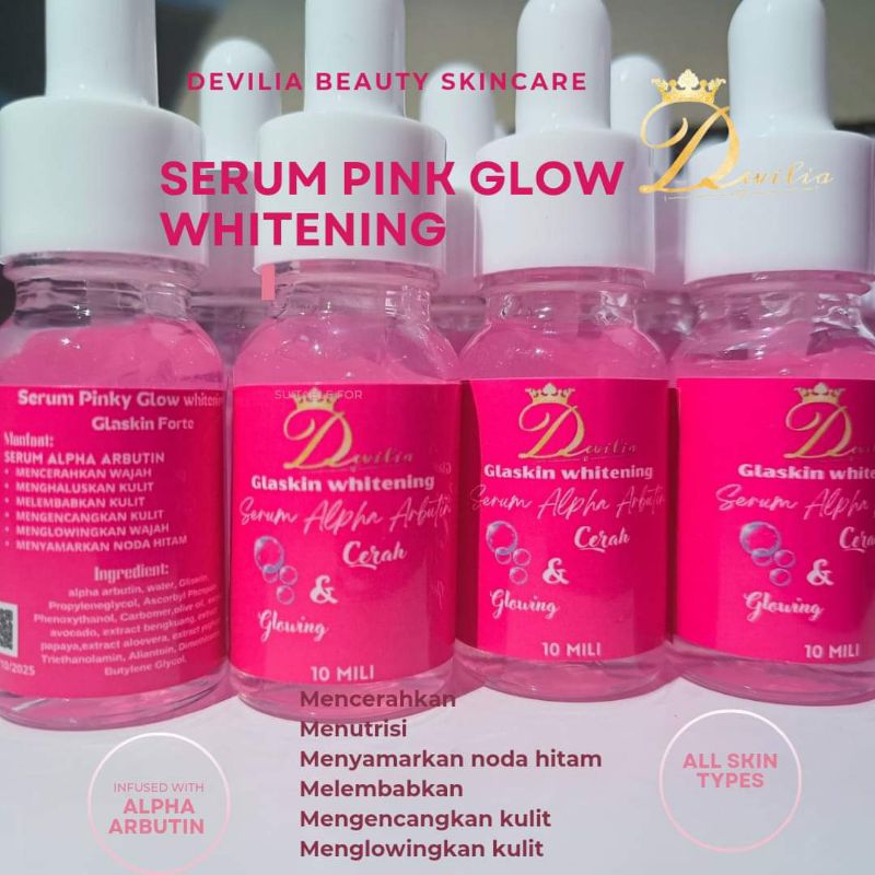 Jual ECER SERUM DEVILIA WHITENING(alphaarbutin) | Shopee Indonesia
