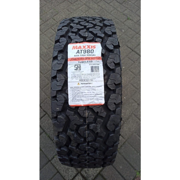 Jual Maxxis Bravo AT980 Ukuran 265/70 R16 - Ban Mobil Pajero Fortuner ...