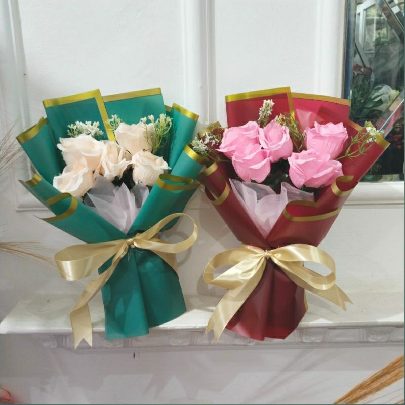 Jual Buketgarden - Buket Mawar Aesthetic Wisuda Graduation Hadiah Ulang ...