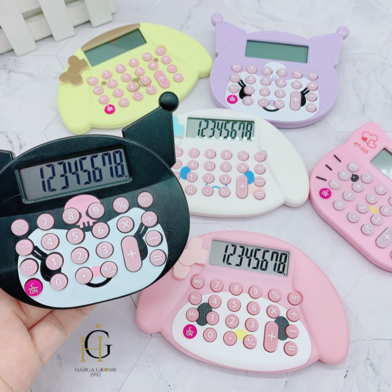 Jual Kalkulator Sanrio 8 Digit Calculator Kuromi Hello Kitty ...