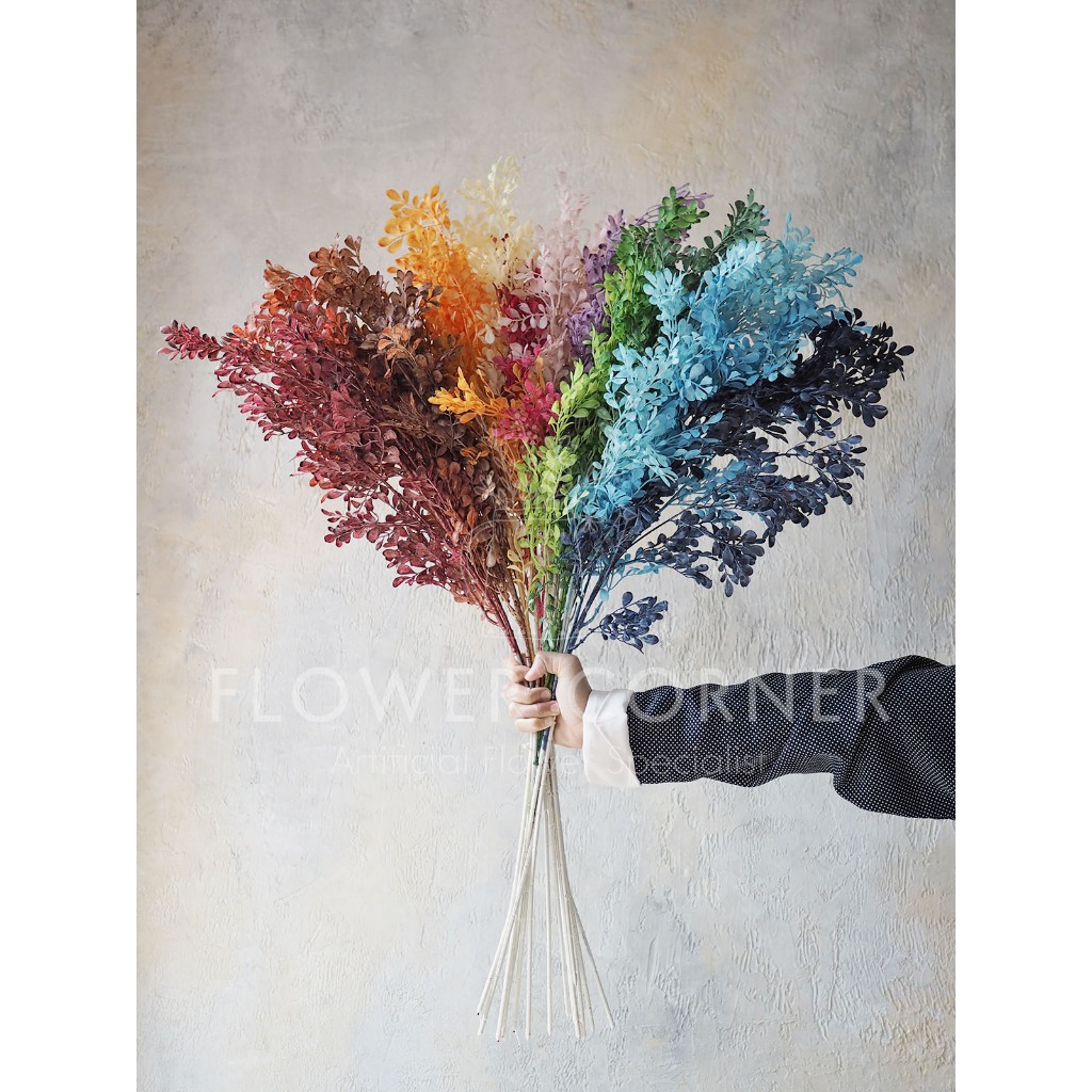 Jual Daun Artificial Kemuning Warna Plastik Tangkai Panjang (D21038 ...