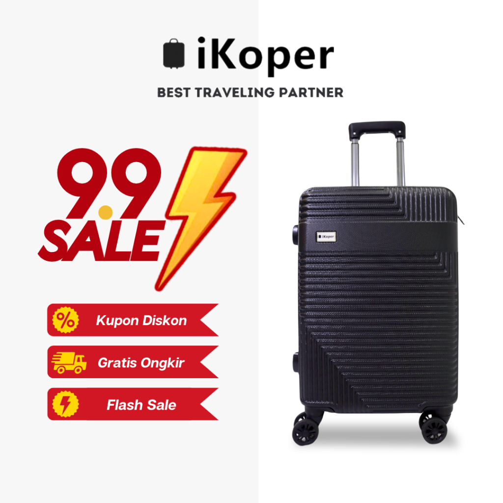 Jual [iKoper] Koper 18 Inch Polo koper Size Fiber Import | Shopee Indonesia