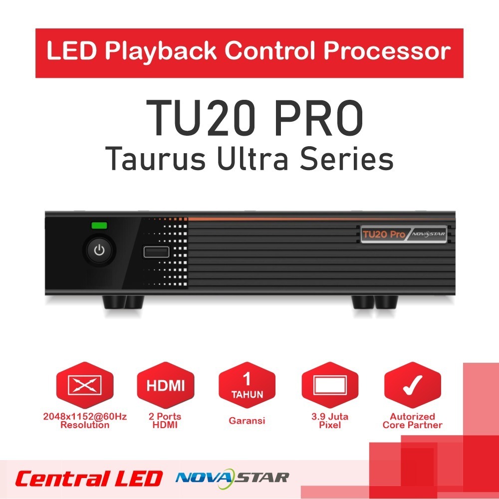 Jual SENDING BOX NOVASTAR TU20 PRO LED PLAYBLACK CONTROL PROCESSOR ...