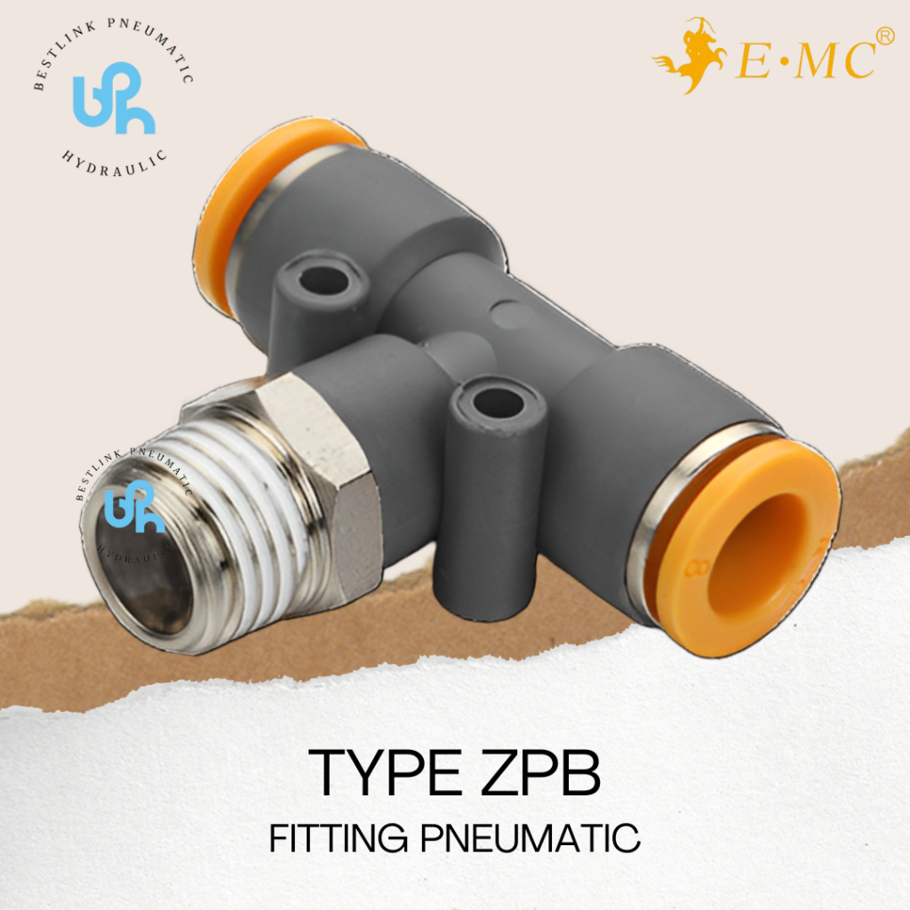 Jual EMC ZPB 12-01P FITTING PNEUMATIC | Shopee Indonesia