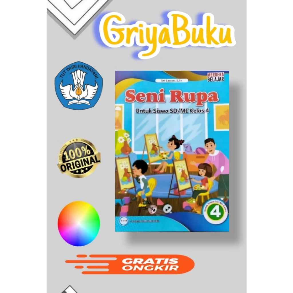 Jual BUKU PAKET SISWA SD/MI SENI RUPA KELAS 4 MERDEKA BELAJAR PENERBIT GLOBAL OFFSET SEJAHTERA ...