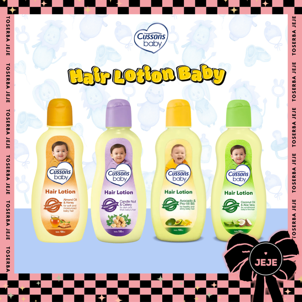 Jual Cussons Baby Hair Lotion 50+50ml / 100+100ml | Pelembab Rambut ...