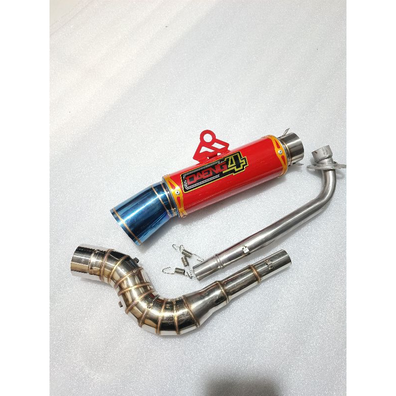 Jual Daeng sai4 Pipe canister conical open specs exhaust pipe for Wave ...