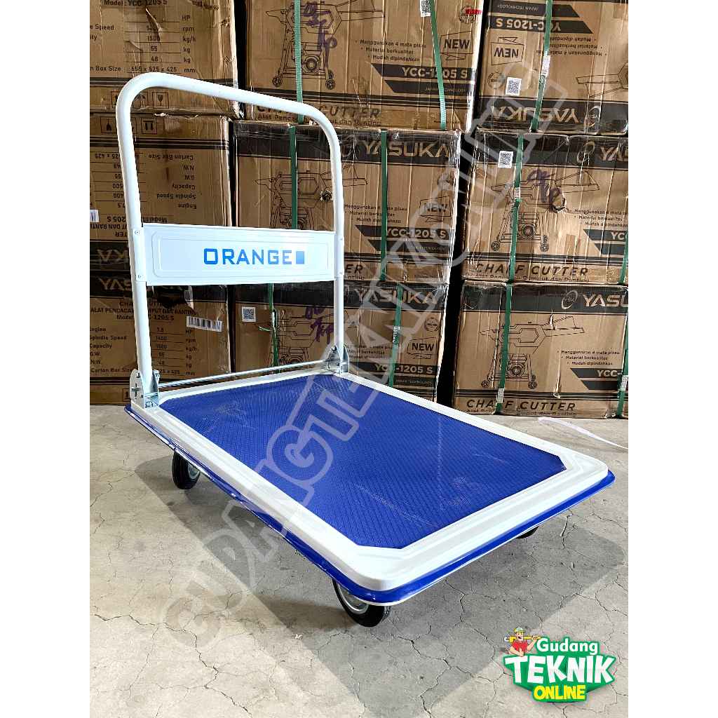 Jual ORANGE Hand Truck Lipat 150kg 300kg ORANGE / Alat Angkut Angkat ...