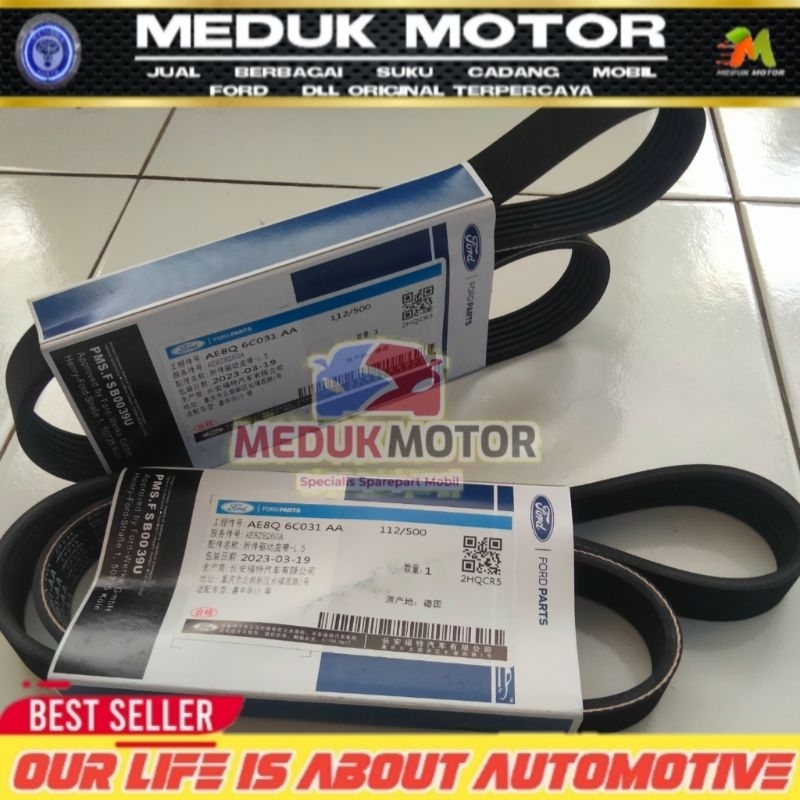 Jual Fan Belt Tali Kipas Ford Fiesta Semua Tipe Fan belt Ford | Shopee Indonesia