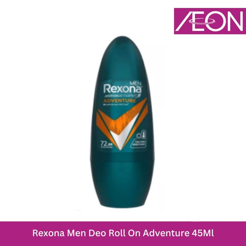 Jual Rexona Men Deo Roll On Adventure 45Ml | Shopee Indonesia