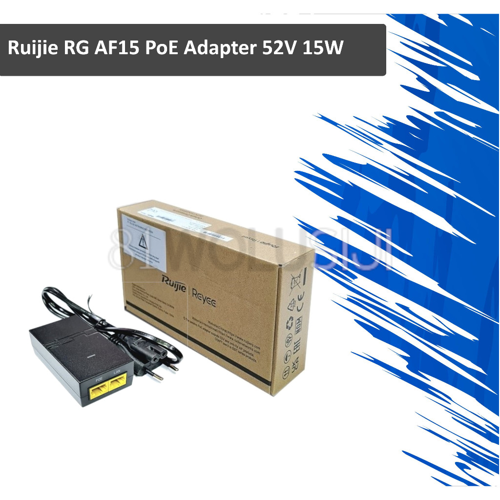 Jual Ruijie Reyee RG AF15 PoE Adapter 52V 15.6W | Shopee Indonesia