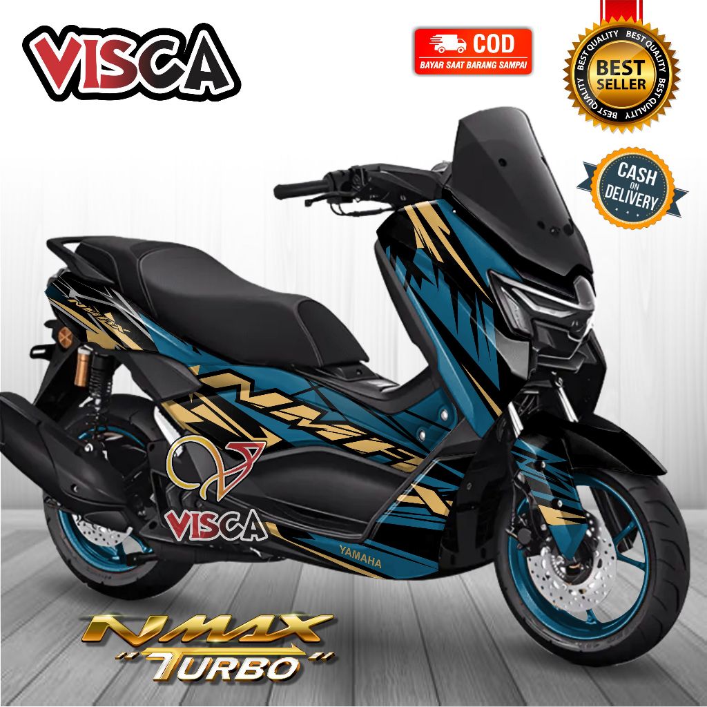 Jual Decal NMAX Turbo Full Body Stiker NMAX New 2024 Fullbody Dekal ...