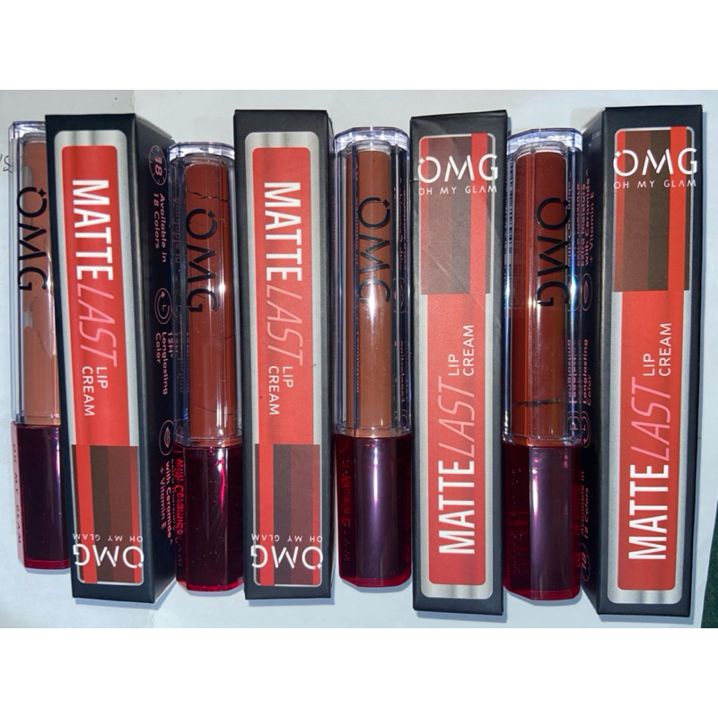 Jual Omg Lip Cream Paket Shade 15,18,12 & Sunscreen Omg+Wardah ( habis ...