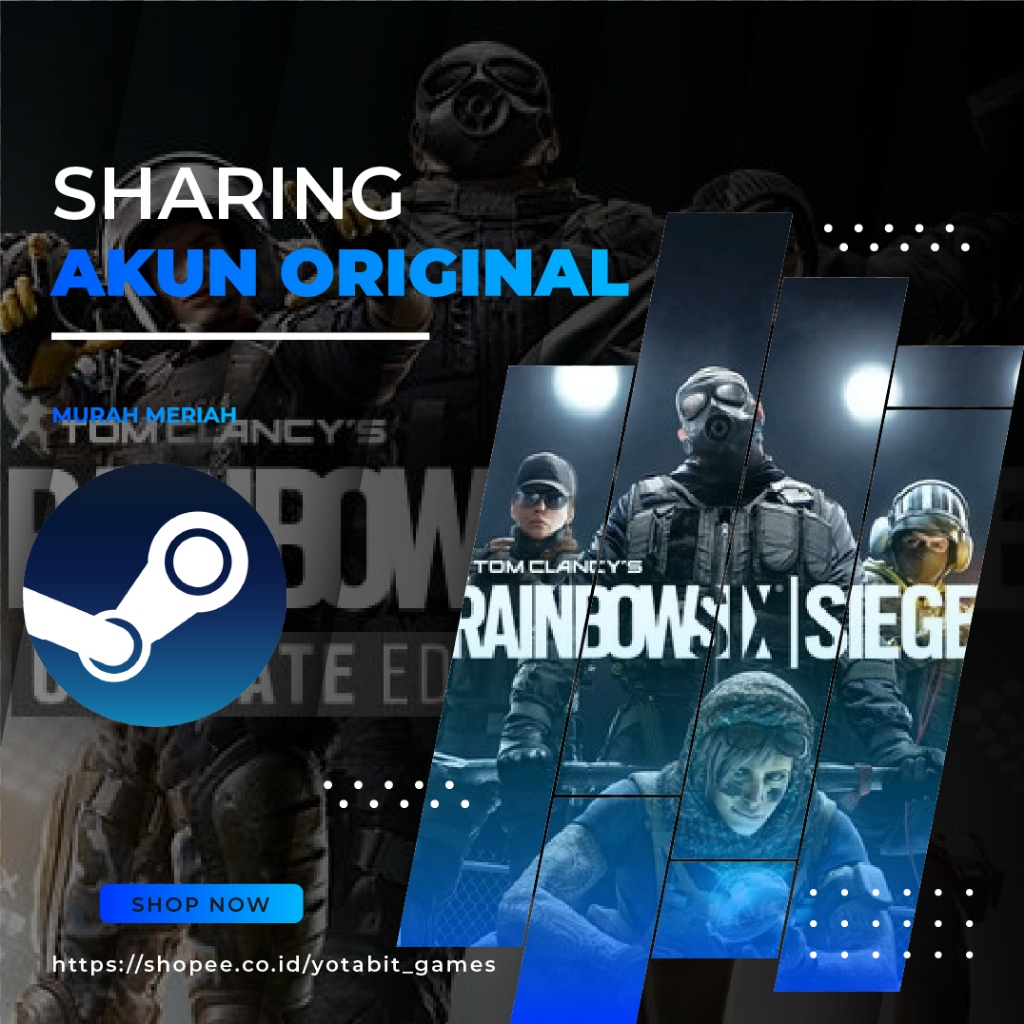 Jual Tom Clancy's Rainbow Six Siege PC Sharing Original Offline ...
