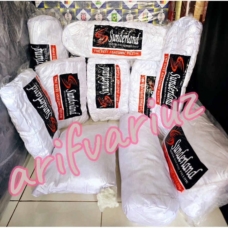 Jual ( instan Kurir ) Bantal Kepala atau guling Peluk Dakron Putih Merk ...