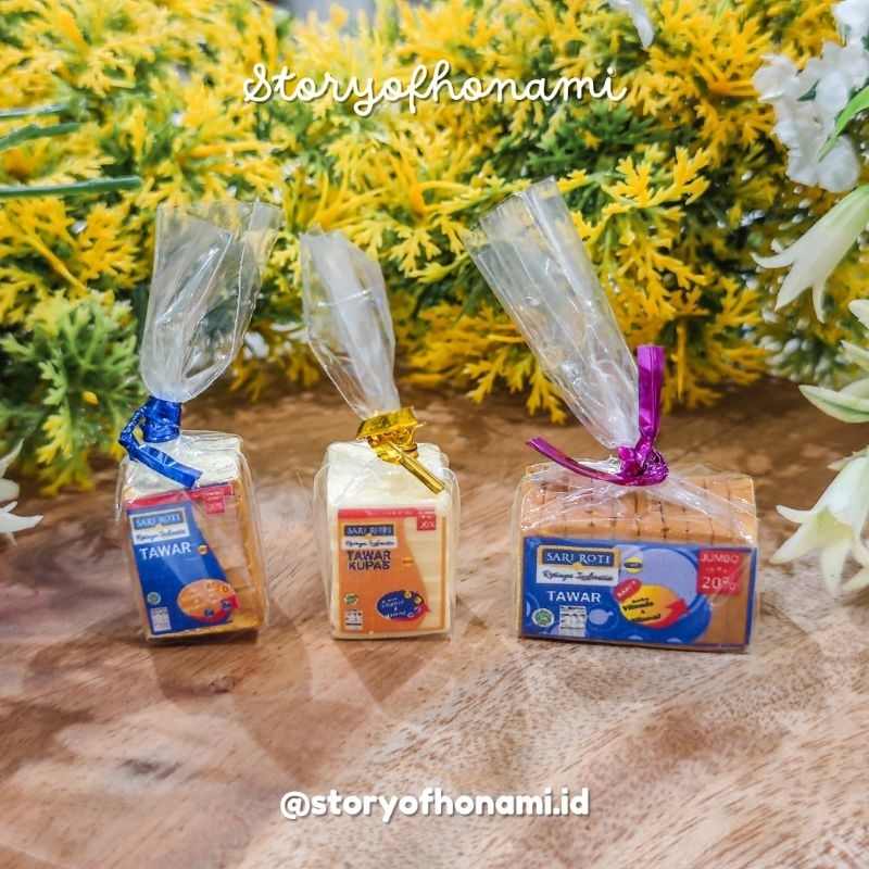 Jual MINIATUR 1:12 ROTI TAWAR SARI ROTI (1.5 x 5 cm) BREAD LOAF TAWAR NENDOROID FIGMA SHF ...