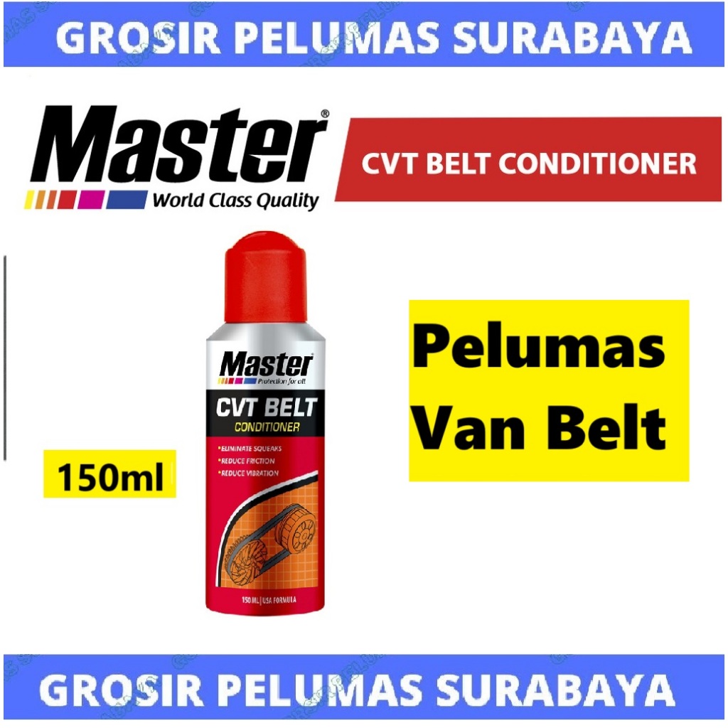Jual Master CVT belt conditioner dressing / vanbelt spray v belt ...