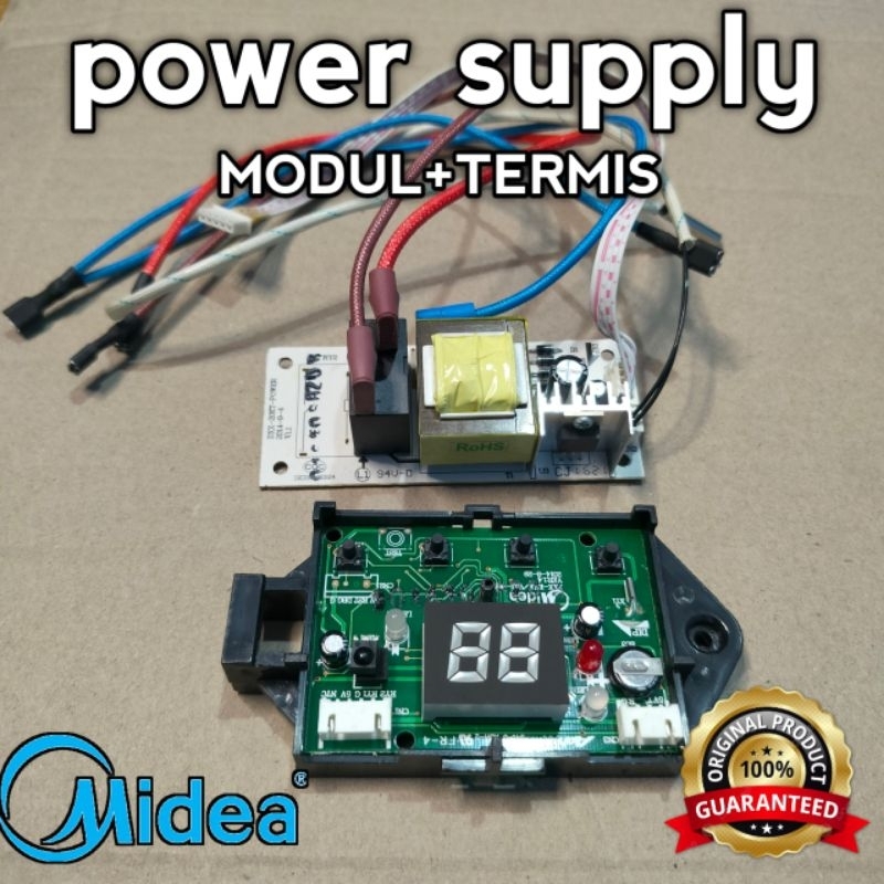 Jual POWER SUPPLY+MODUL+TERMIS WATER HEATER MIDEA | Shopee Indonesia