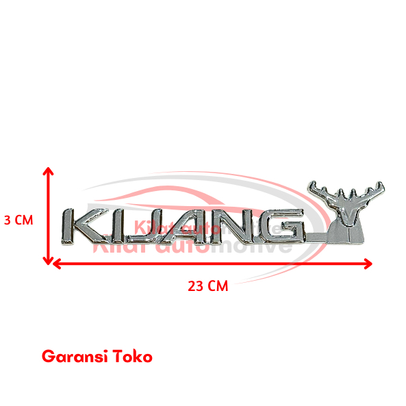 Jual Emblem Kijang + Kepala Kijang Chrome untuk Kijang Kapsul Belakang ...