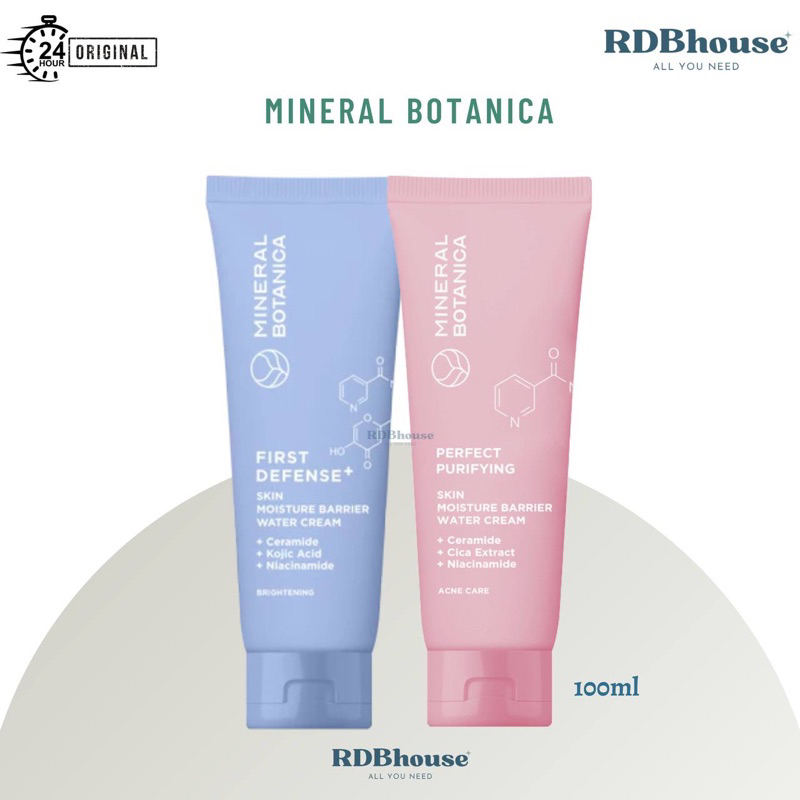 Jual MINERAL BOTANICA Face Wash 100ML | First Defense Facial Foam ...