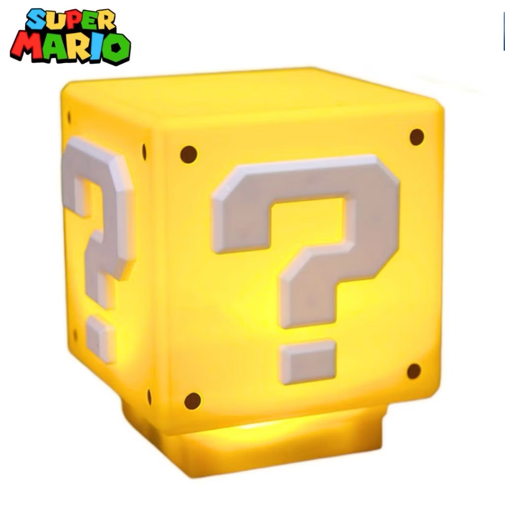Jual Super Mario Lampu Sentuh/super mario lampu meja LED/Tanda Tanya ...