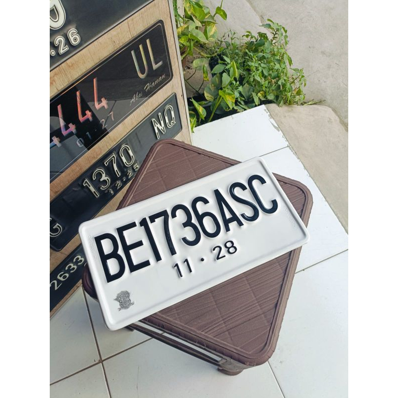Jual Plat JDM 31 x 16 cm Font Lama Keren | Shopee Indonesia