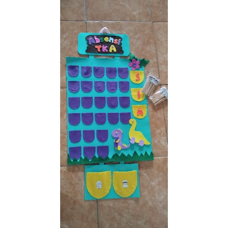 Jual HIASAN DINDING ABSENSI SISWA / ABSENSI SISWA KARAKTER/ HIASAN ...
