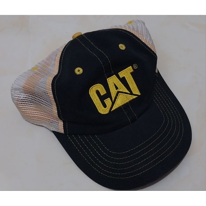 Jual Topi CAT_Rare Caterpillar Trucker ( Cat Genuine Merchandise ...