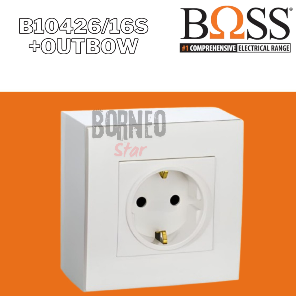 Jual Stop Kontak B10426/16S Outbow Plus + Kotak OutBow BOSS - High ...