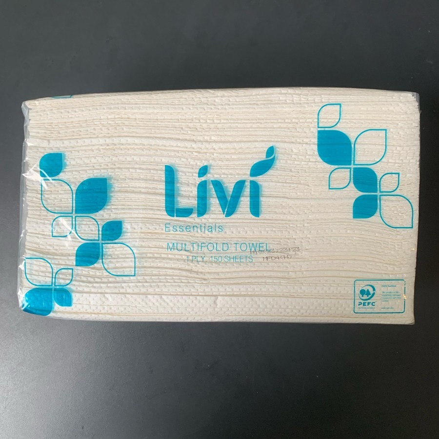 Jual Tissue Multifold Livi Tissue Livi Multifold Towel 150s 1ply ...