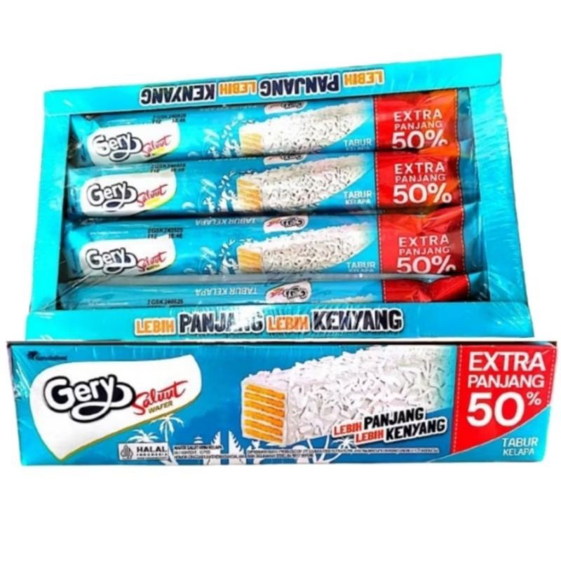 Jual GERY SALUT WAFER COCONUT BOX | Shopee Indonesia